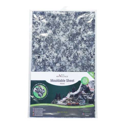 MOULDABLE SHEET ROCKS 100x60CM | Christmas Village Shop